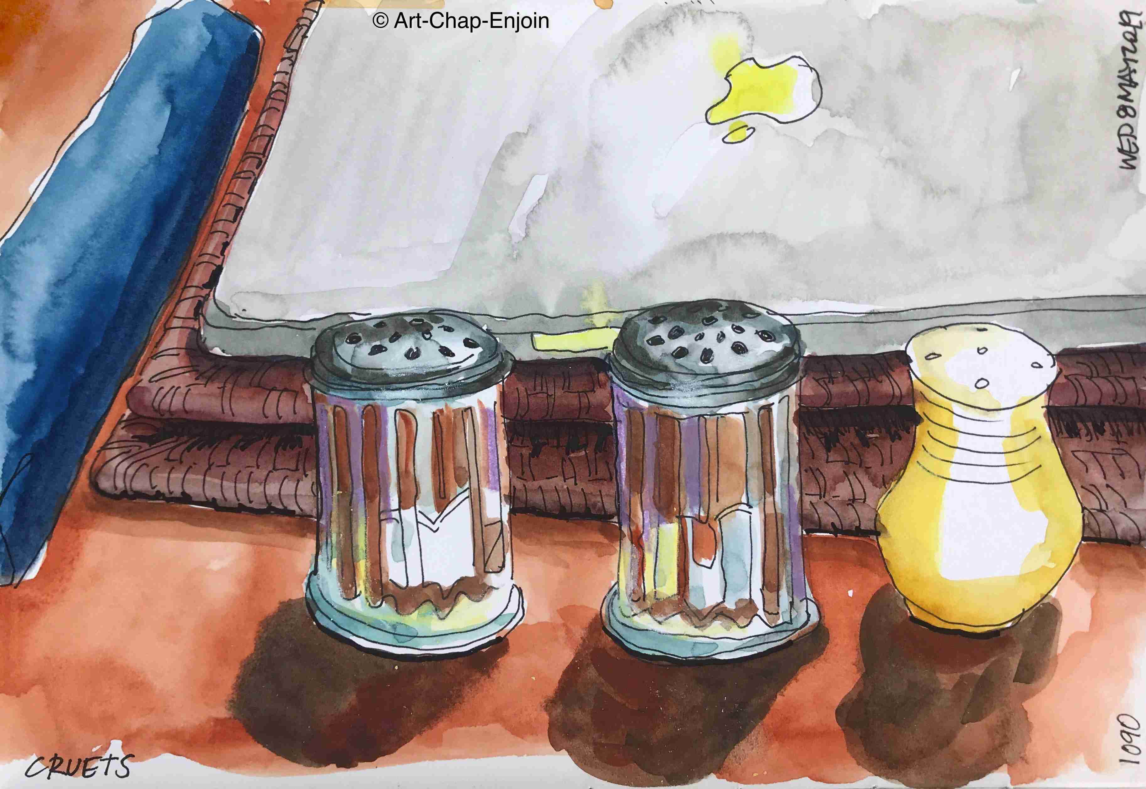 1090 – Cruets – Art-Chap-Enjoin